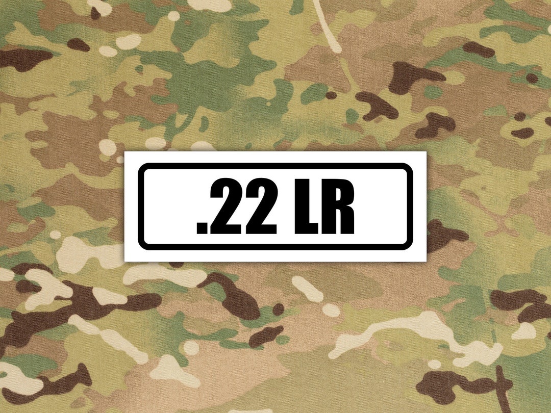 Ammo Storage Label for .22 LR Vinyl Decal Sticker - Etsy
