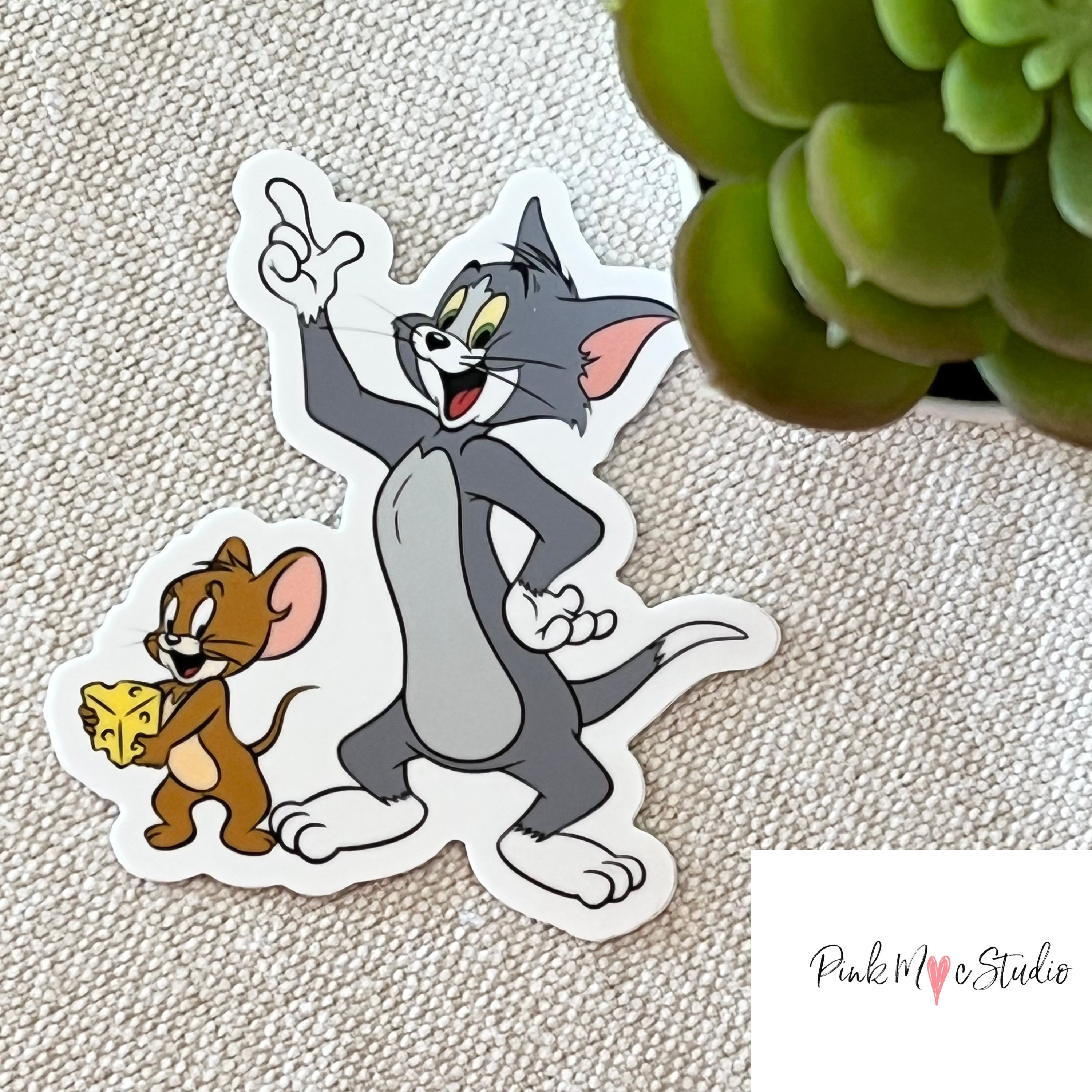 Tom and Jerry Sticker Best Friend Sticker Vinyl Stickers Die Cut ...