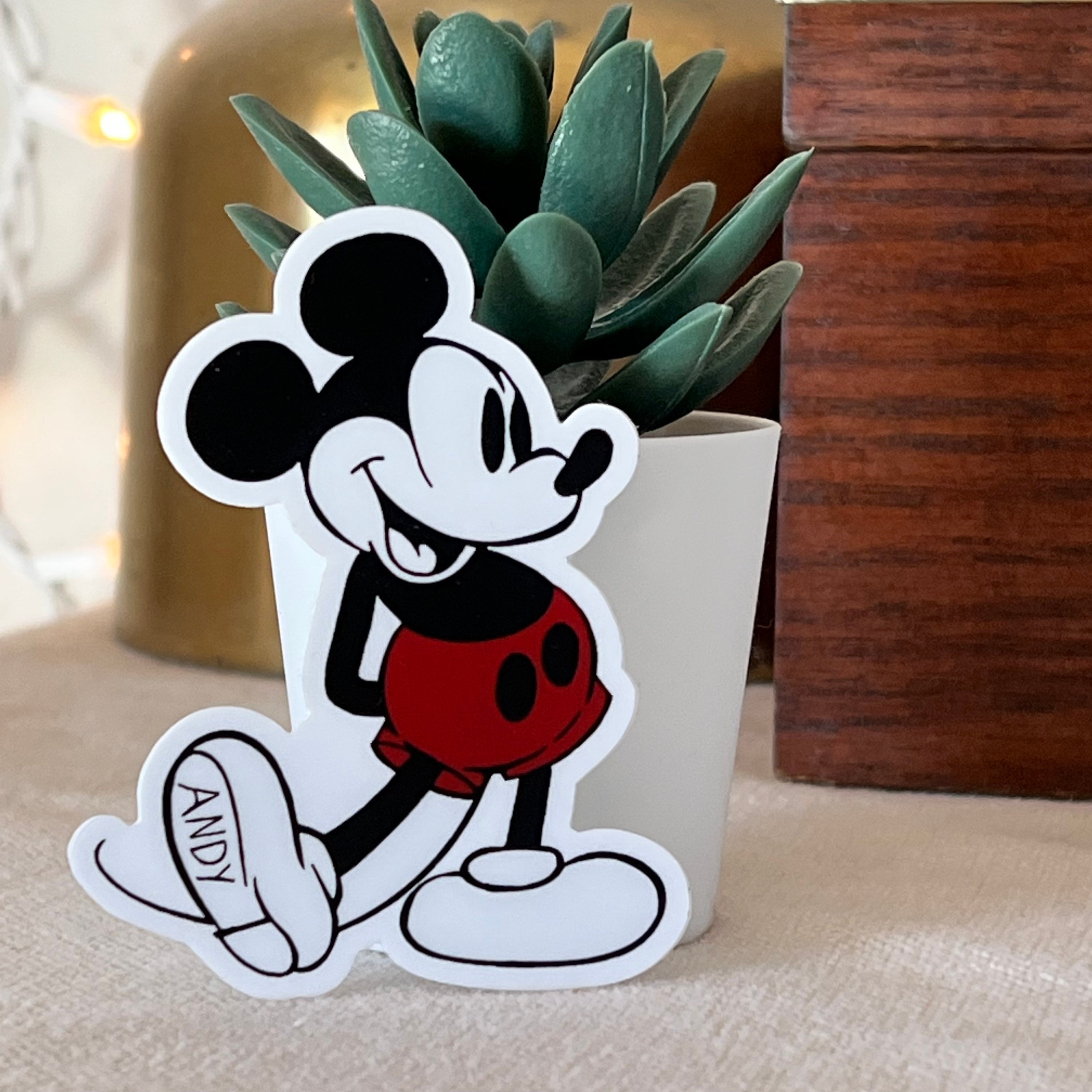 Mickey Mouse Sticker Vintage Mickey Mouse Toy Story Sticker Disney ...