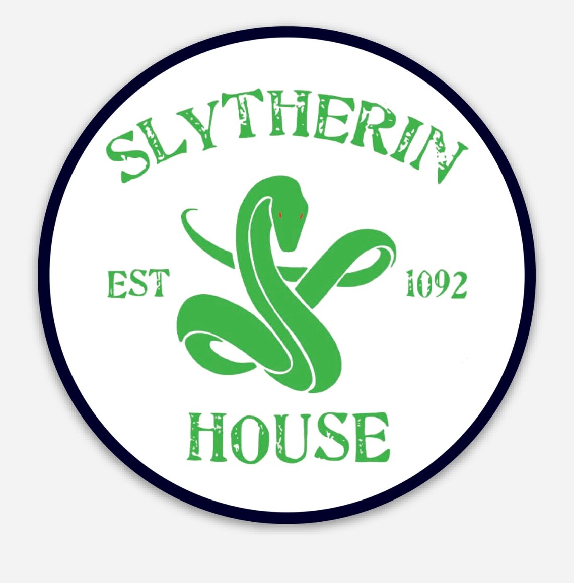 Slytherin House Stickers Harry Potter Vinyl Stickers Hogwarts House ...