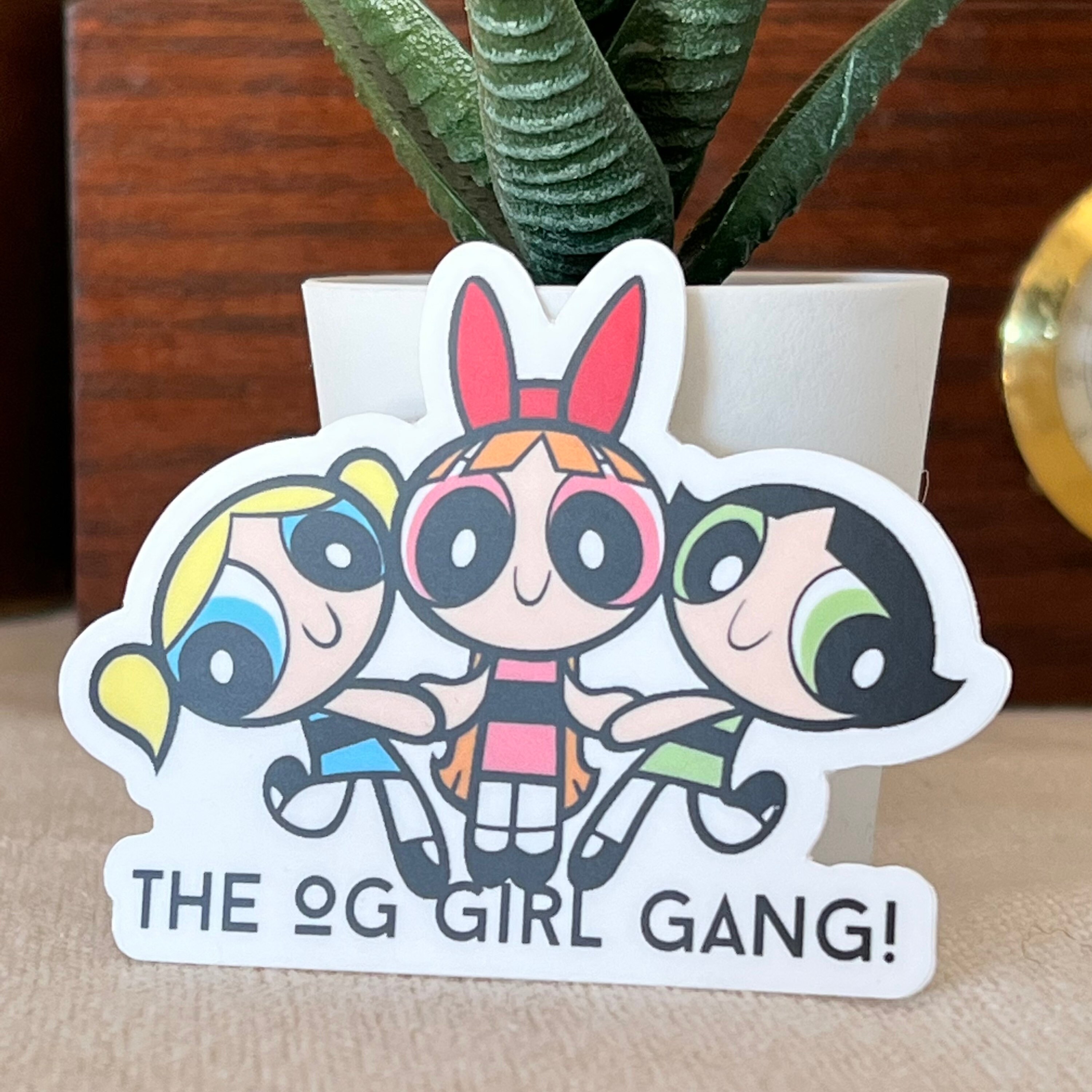 Powder Puff Girls Sticker Girl Gang Sticker Decal Powder Puff Girls ...