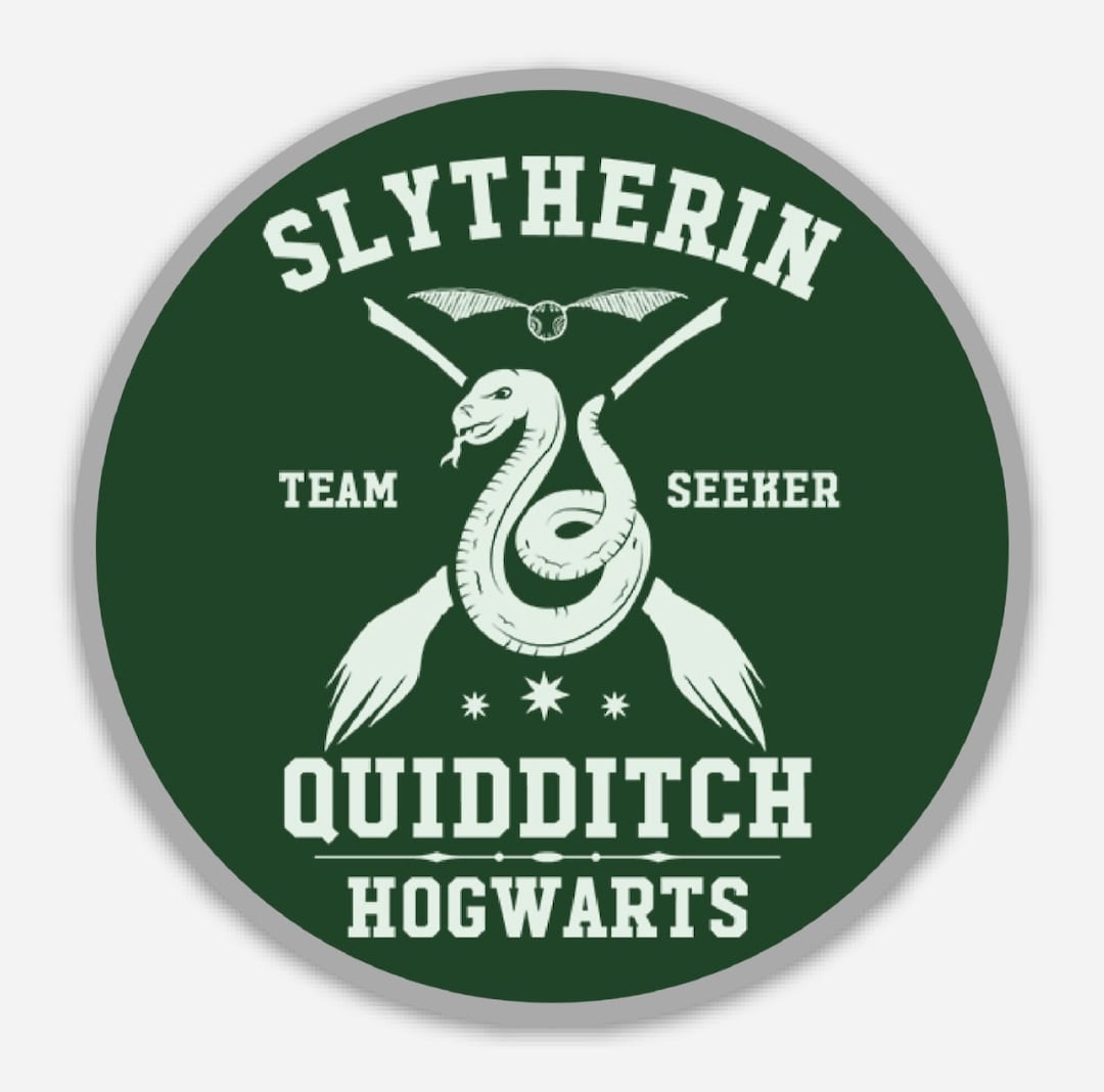 Slytherin House Stickers Harry Potter Vinyl Stickers Hogwarts House ...