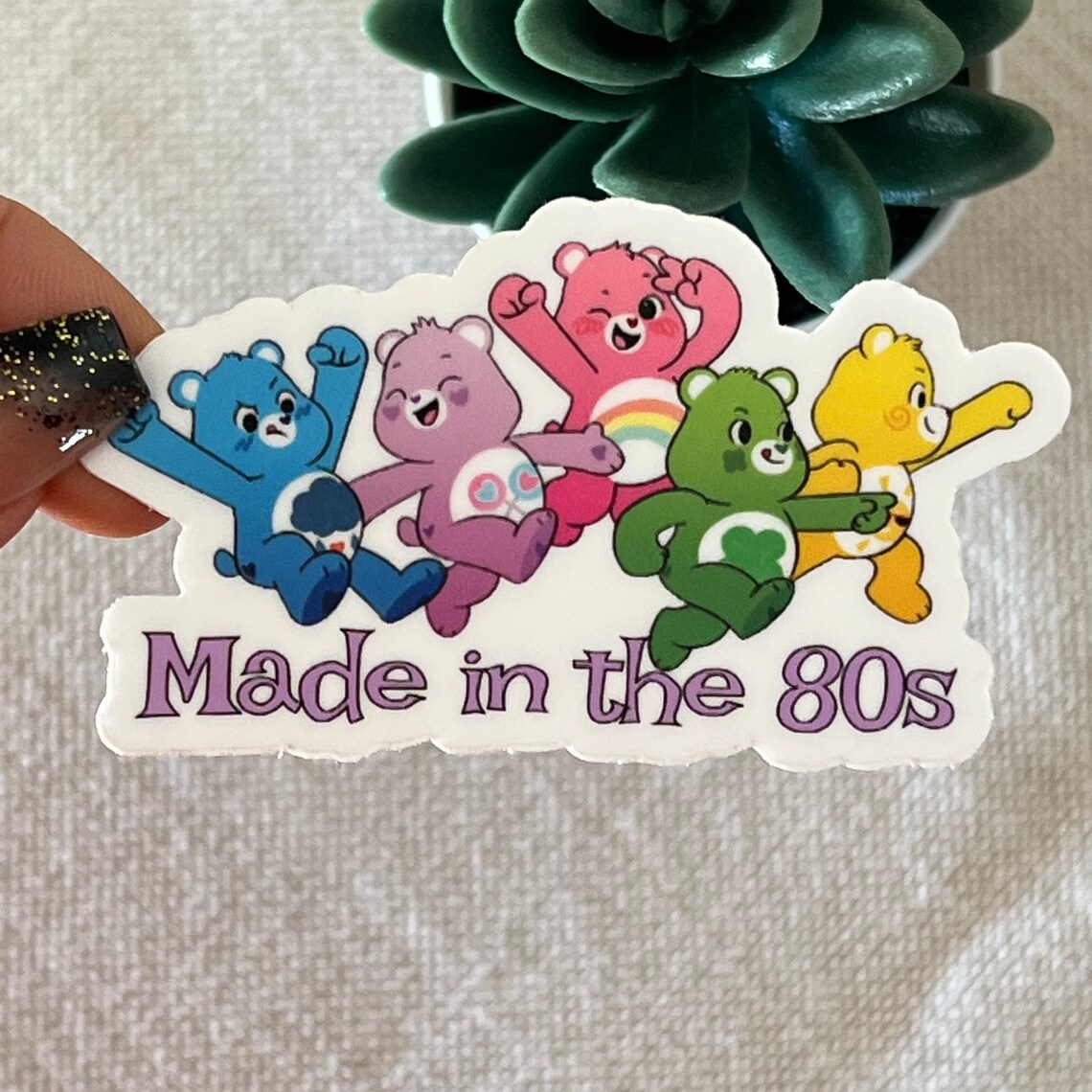 Care Bears Stickers Made in the 80s Sticker Vintage Stickers Care Bears ...