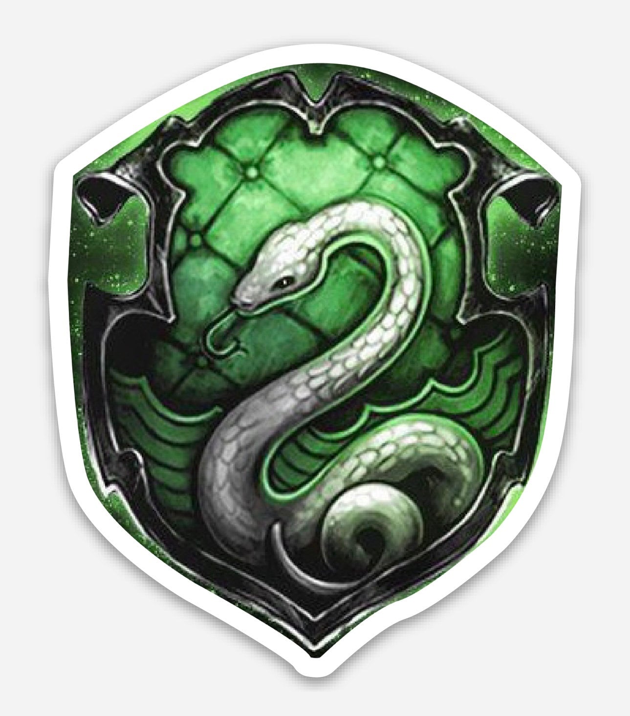 Slytherin House Stickers Harry Potter Vinyl Stickers Hogwarts House ...