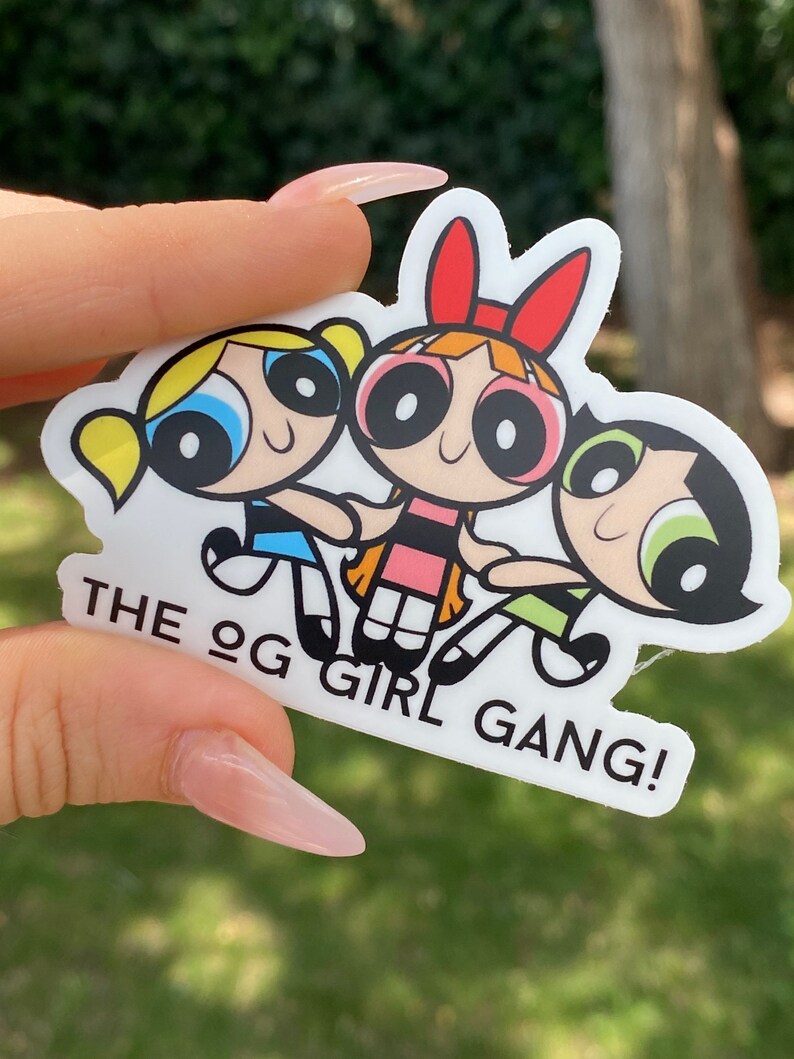 Powder Puff Girls Sticker Girl Gang Sticker Decal Powder Puff Girls ...