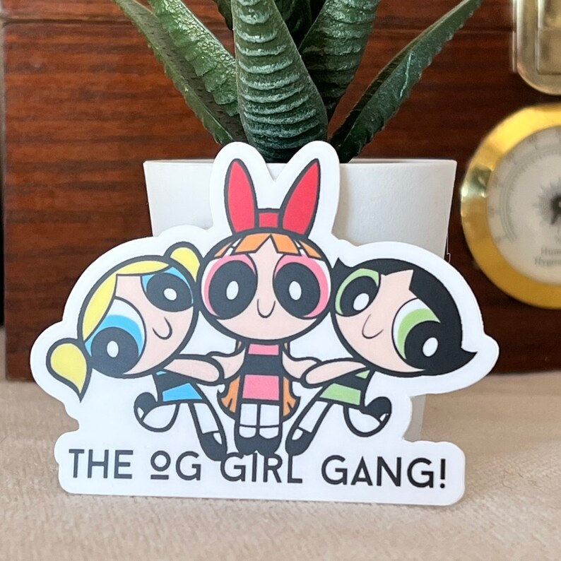 Powder Puff Girls Sticker Girl Gang Sticker Decal Powder Puff Girls ...