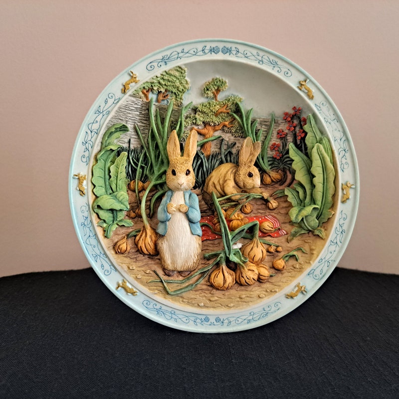 Rabbit Plate - Etsy