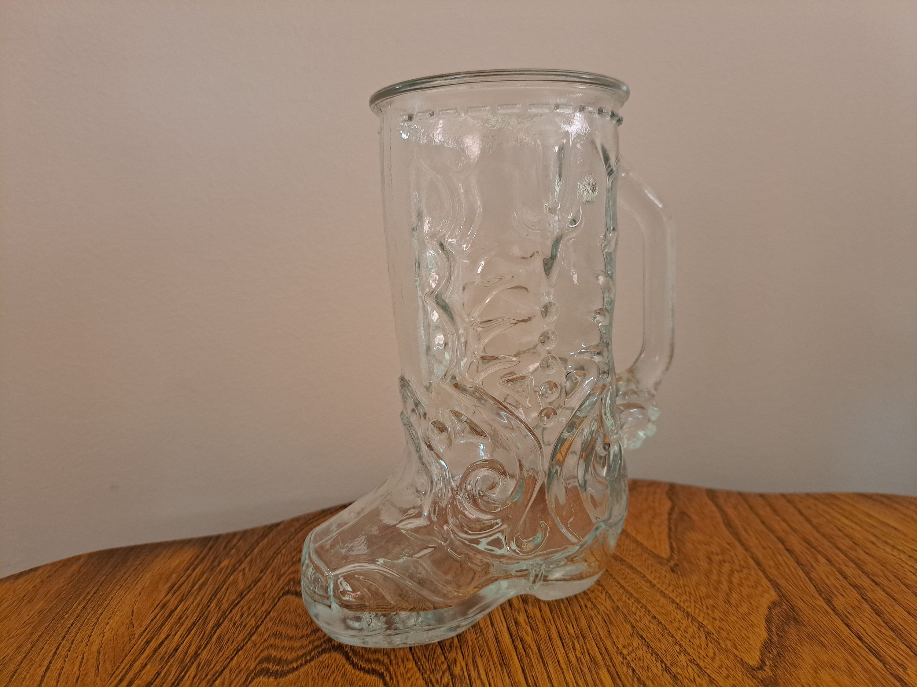 Vintage Libbey Canada Cowboy Boot Beer Glass - Etsy