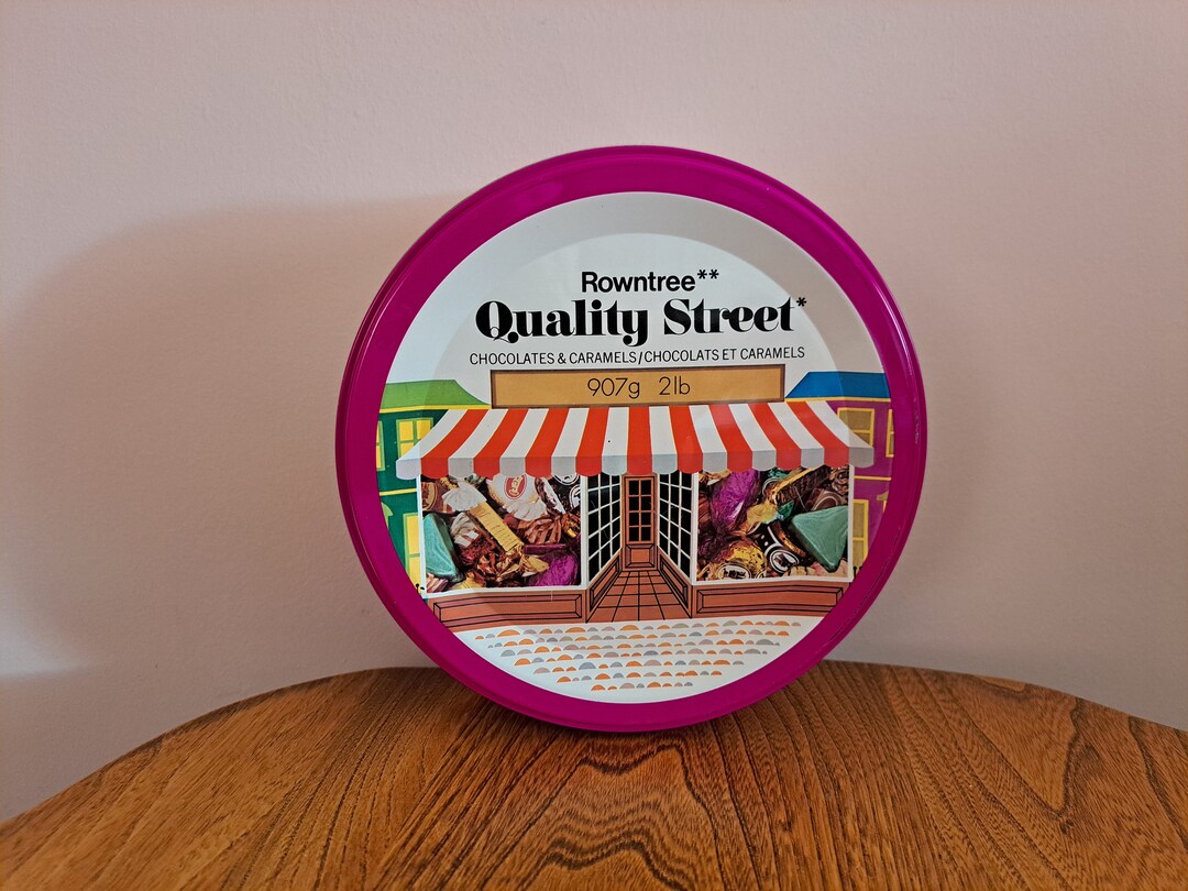 Vintage Quality Street Collectible Tin - Etsy