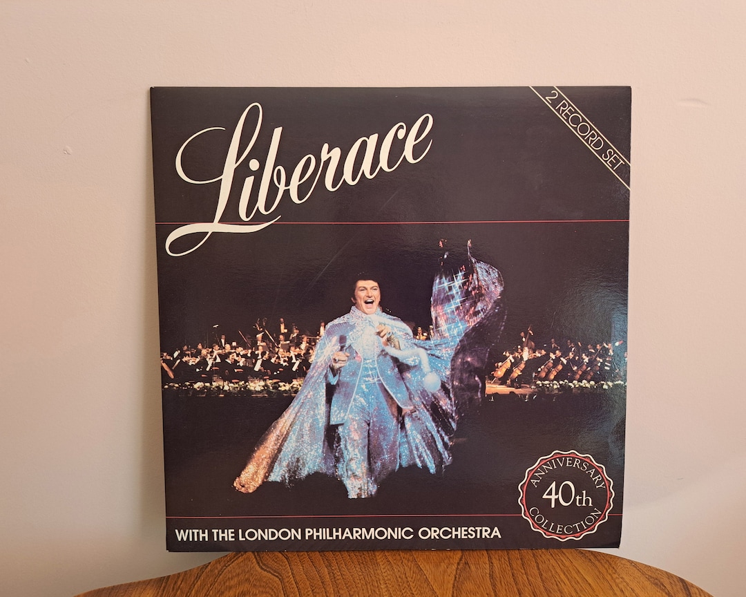 Liberace 1985 40th Anniversary Collection 2 X Vinyl Record Album Set - Etsy