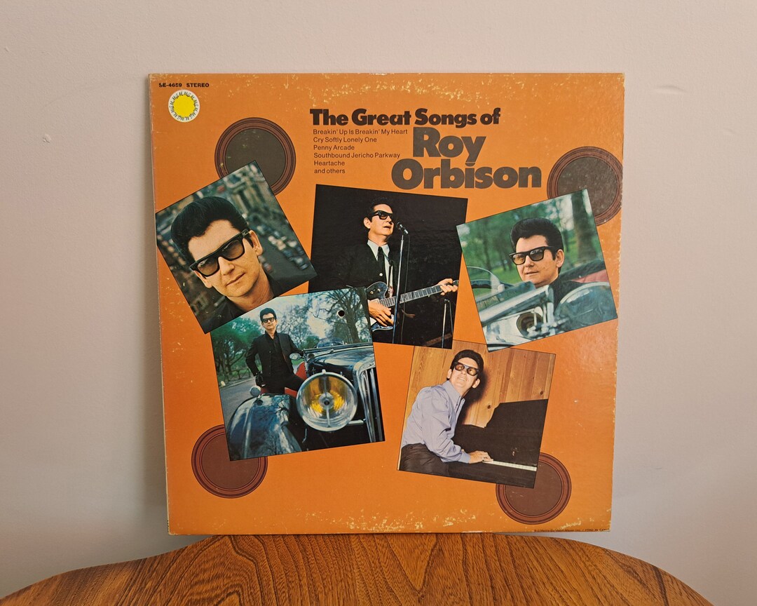 The Great Songs of Roy Orbison 1970 Vinyl LP Record Album - Etsy
