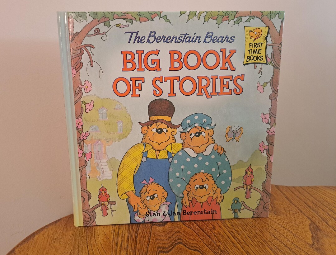 The Berenstain Bears Big Book of Stories Hardcover Book - Etsy