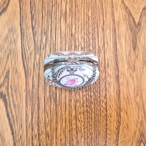 Vintage Princess Diana Althorp Porcelain Miniature Trinket Purse Pill ...