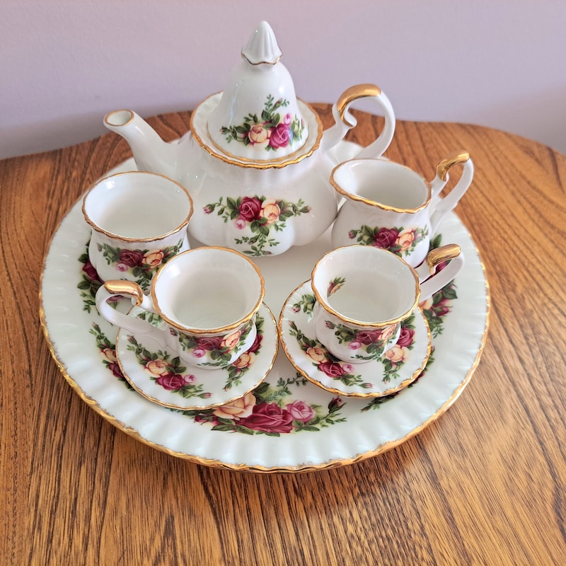 Royal Albert Tea Set - Etsy