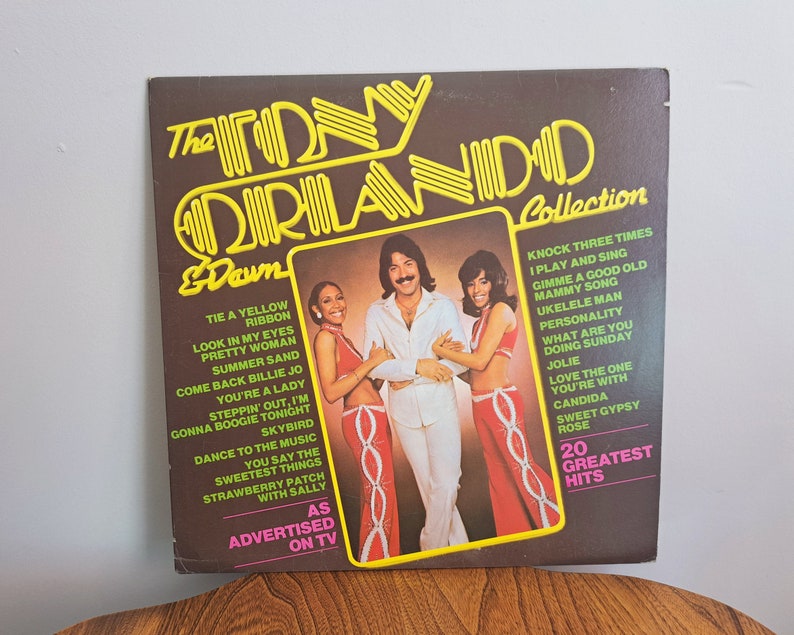 The Tony Orlando & Dawn Collection 1979 Vinyl LP Record Album - Etsy