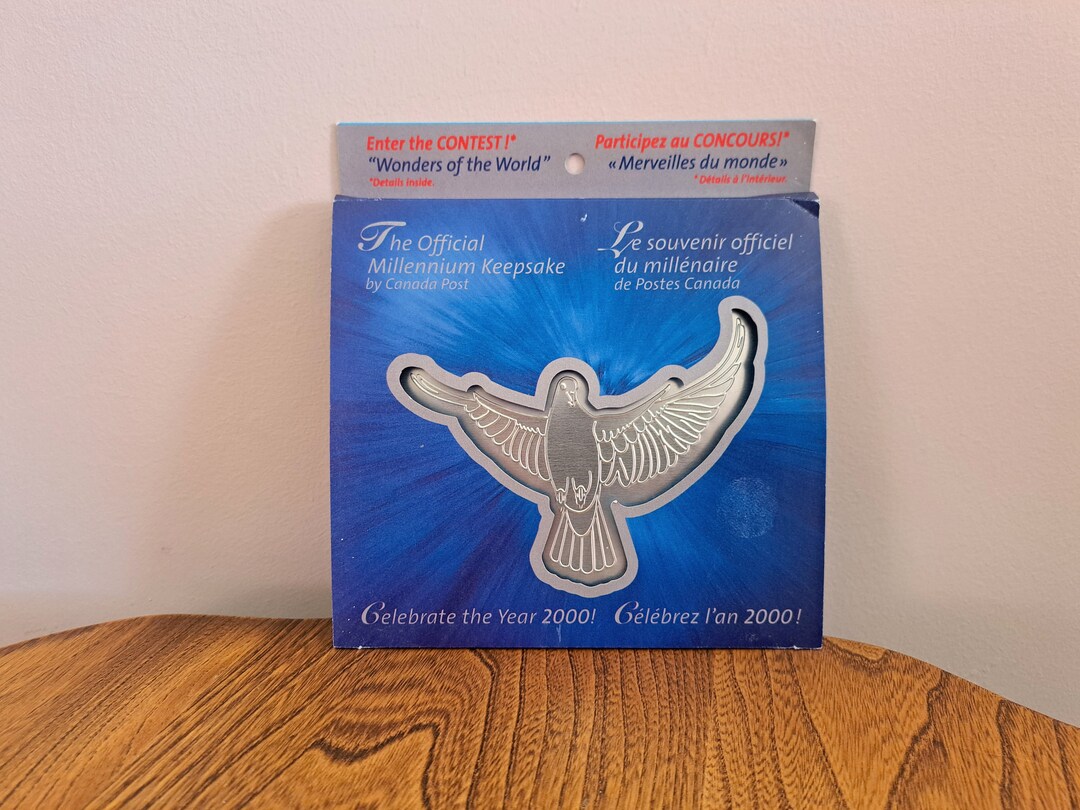 Millennium Medallion & Stamps Vintage 2000 Canada Post Keepsake Set - Etsy