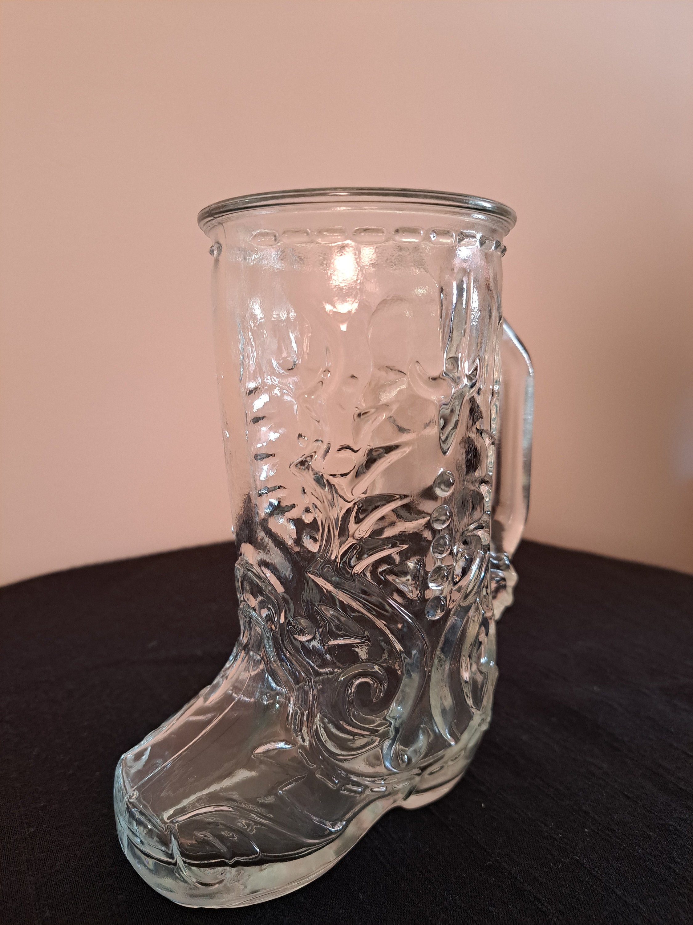 Vintage Libbey Canada Cowboy Boot Beer Glass - Etsy