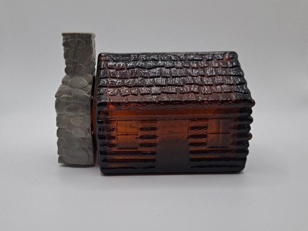 Avon Log Cabin Aftershave Bottle Vintage Collectible Decanter - Etsy