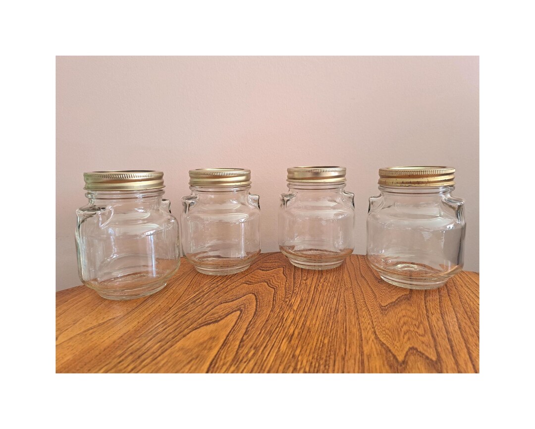 Set of 4 Shouldered Mason Canning Jars 1978 Consumers Glass - Etsy