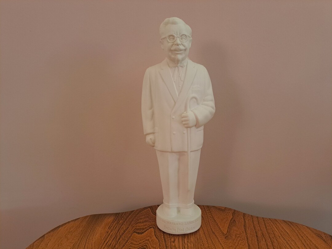 KFC Colonel Sanders Vintage Prototype White Plastic Piggy Coin Bank - Etsy