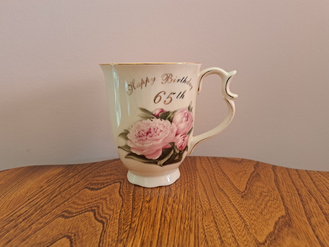 Royal Elfreda Happy 65th Birthday Mug - Etsy