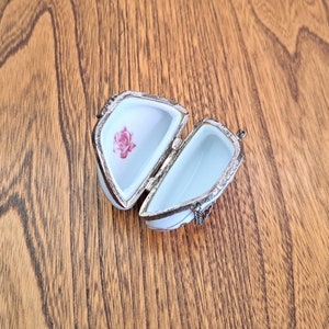 Vintage Princess Diana Althorp Porcelain Miniature Trinket Purse Pill ...