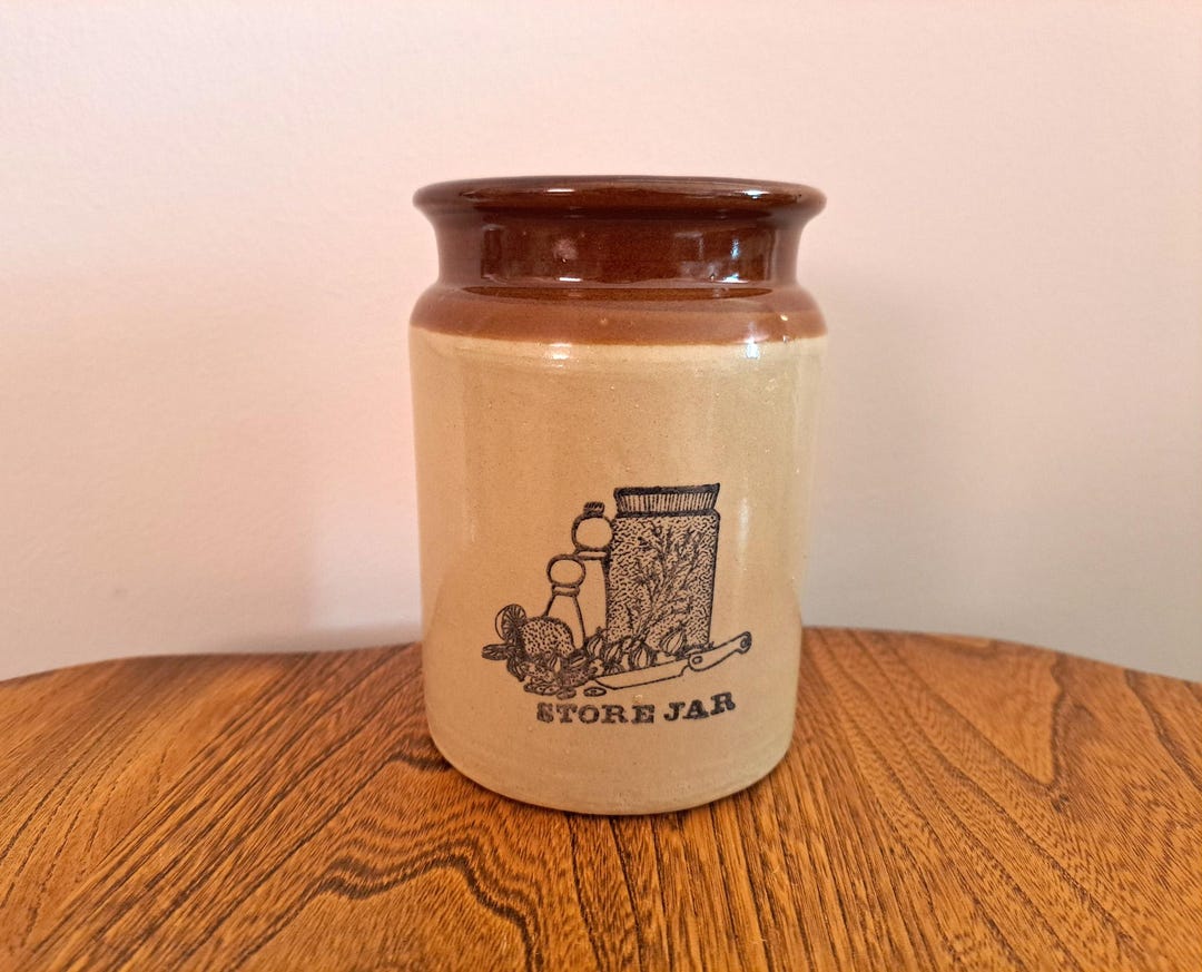 Vintage Pearson's England Pottery Stoneware Store Jar - Etsy