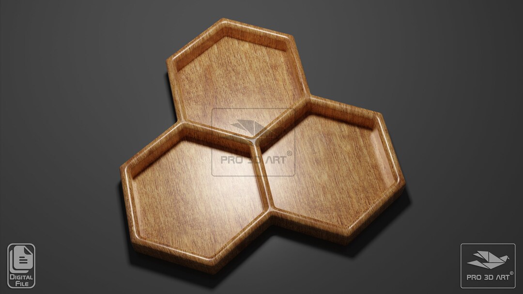 Honeycomb Tray - CNC Files for Wood - Etsy