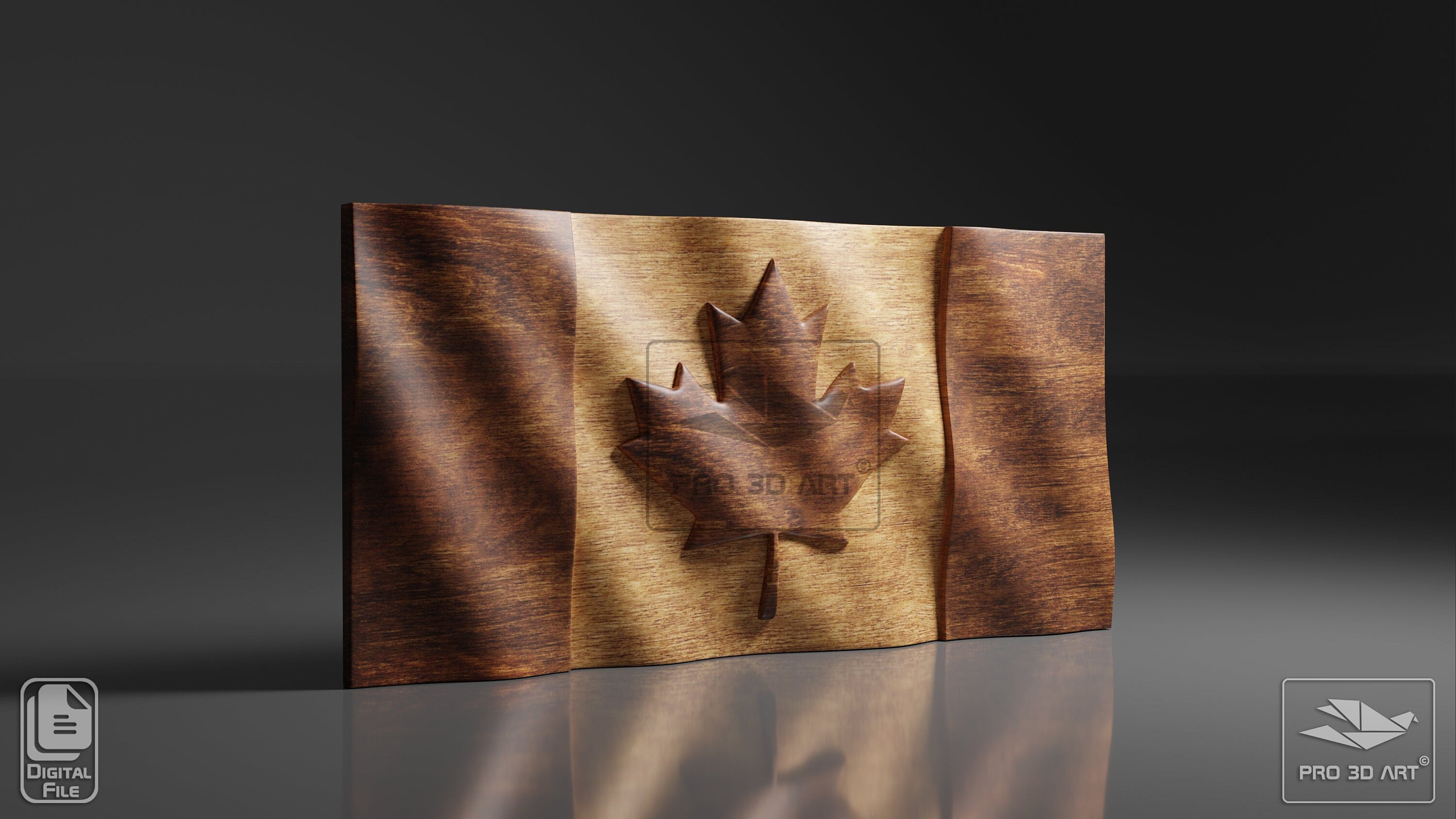 Canadian Flag Model
