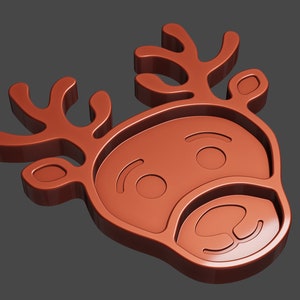 Reindeer Tray - CNC Files for Wood (svg, Dxf, Eps, Ai, Pdf, Stl) - Etsy