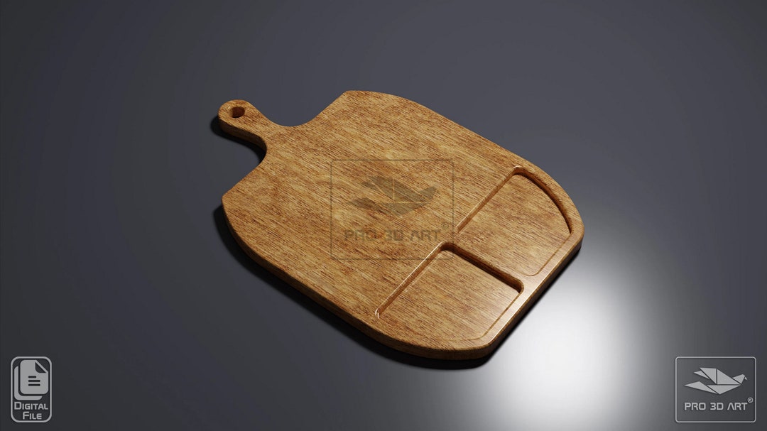 Cutting Board - Files for CNC (svg, Dxf, Eps, Ai, Pdf, Stl) - Etsy