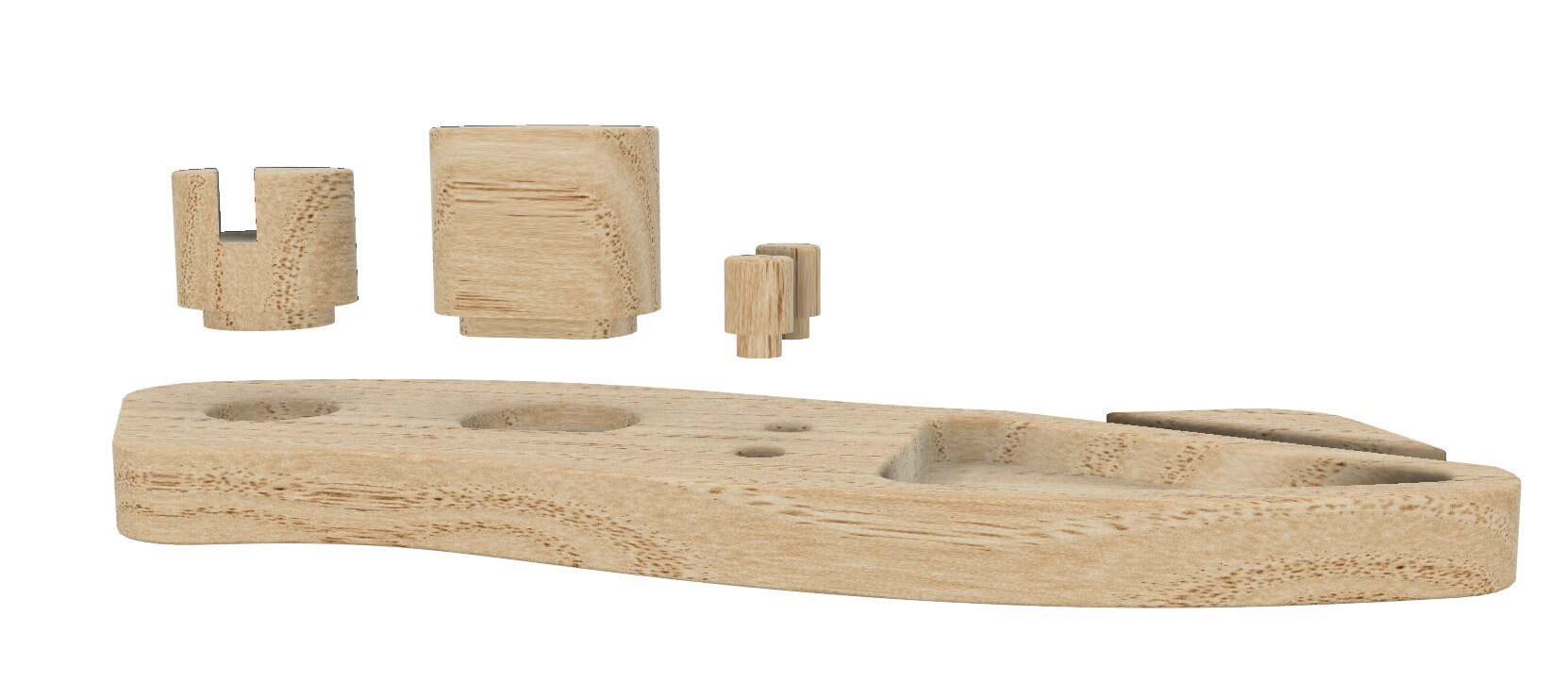 Holder 6 CNC Files for Wood svg Dxf Pdf Eps Ai Stl - Etsy