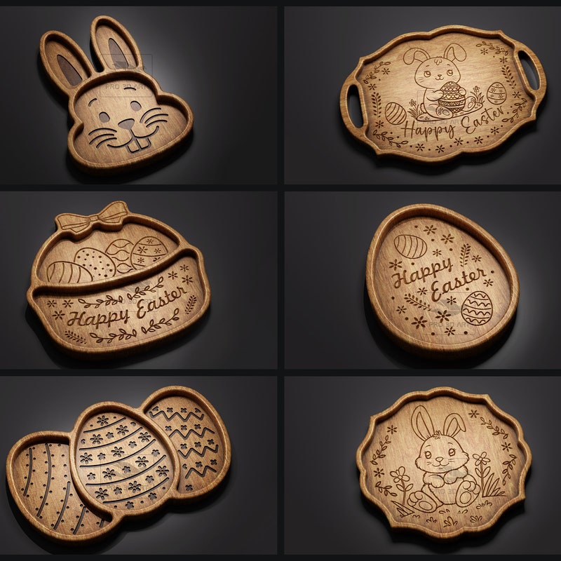 Cnc Easter Eggs Stl - Etsy