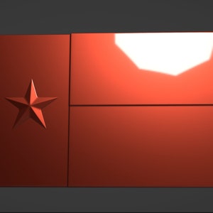 Texas Flag - CNC Files for Wood, 3D STL Model - Etsy UK