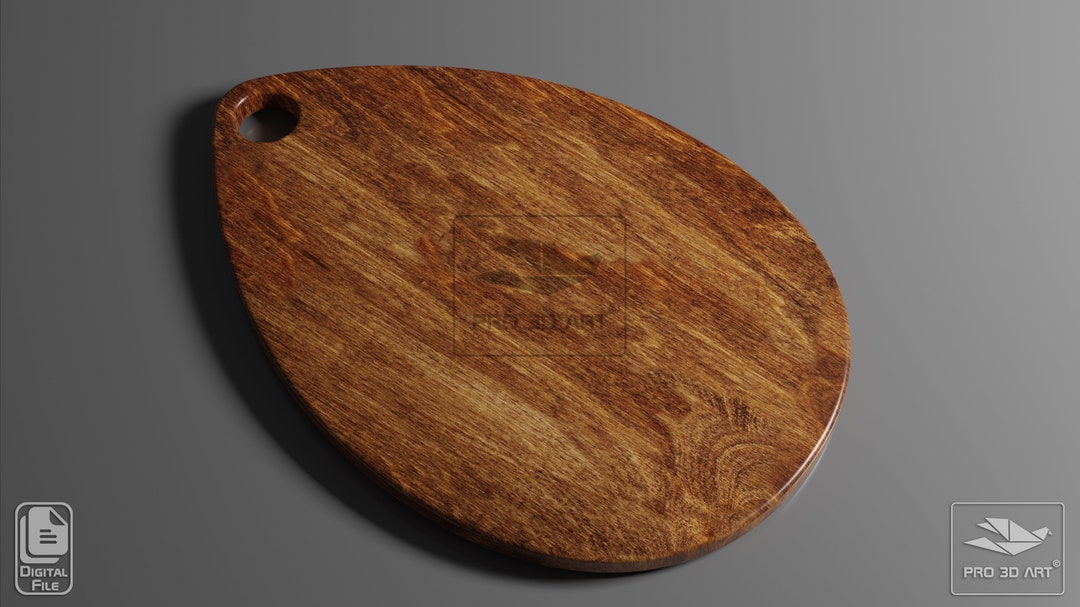 Cutting Board CNC Files for Wood (svg, Dxf, Pdf, Eps, Ai, Stl) - Etsy