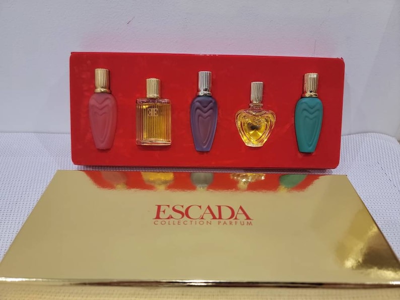 Escada Perfums Set. Rare, Vintage 1990s. Sealed Bottle - Etsy