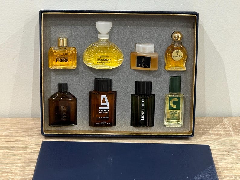 Vintage Perfume Set. Rare, Vintage 1980 Edition Famous Parfums. Sealed ...