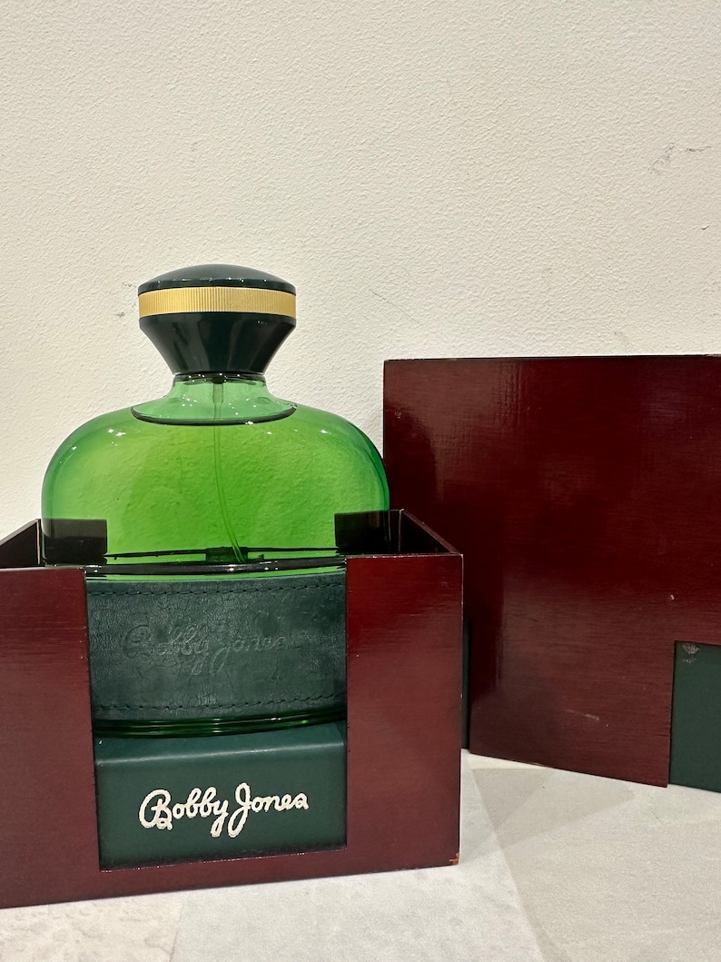 Bobby Jones Men Cologne 4.2 Oz Wooden/cuir Case. Luxury Limited Edition ...