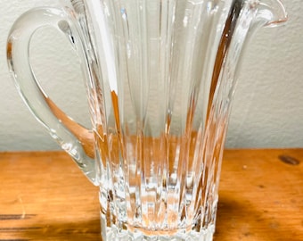 Crystal Creamer Pitcher - Etsy