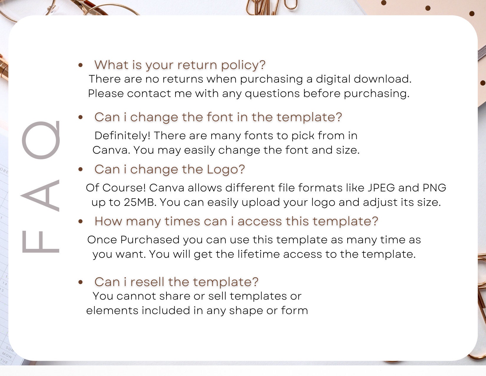 Editable Price List Template Sign for Small Business - Etsy