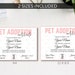 Editable Certificate of Adoption Template, Printable Pet Adoption Party ...