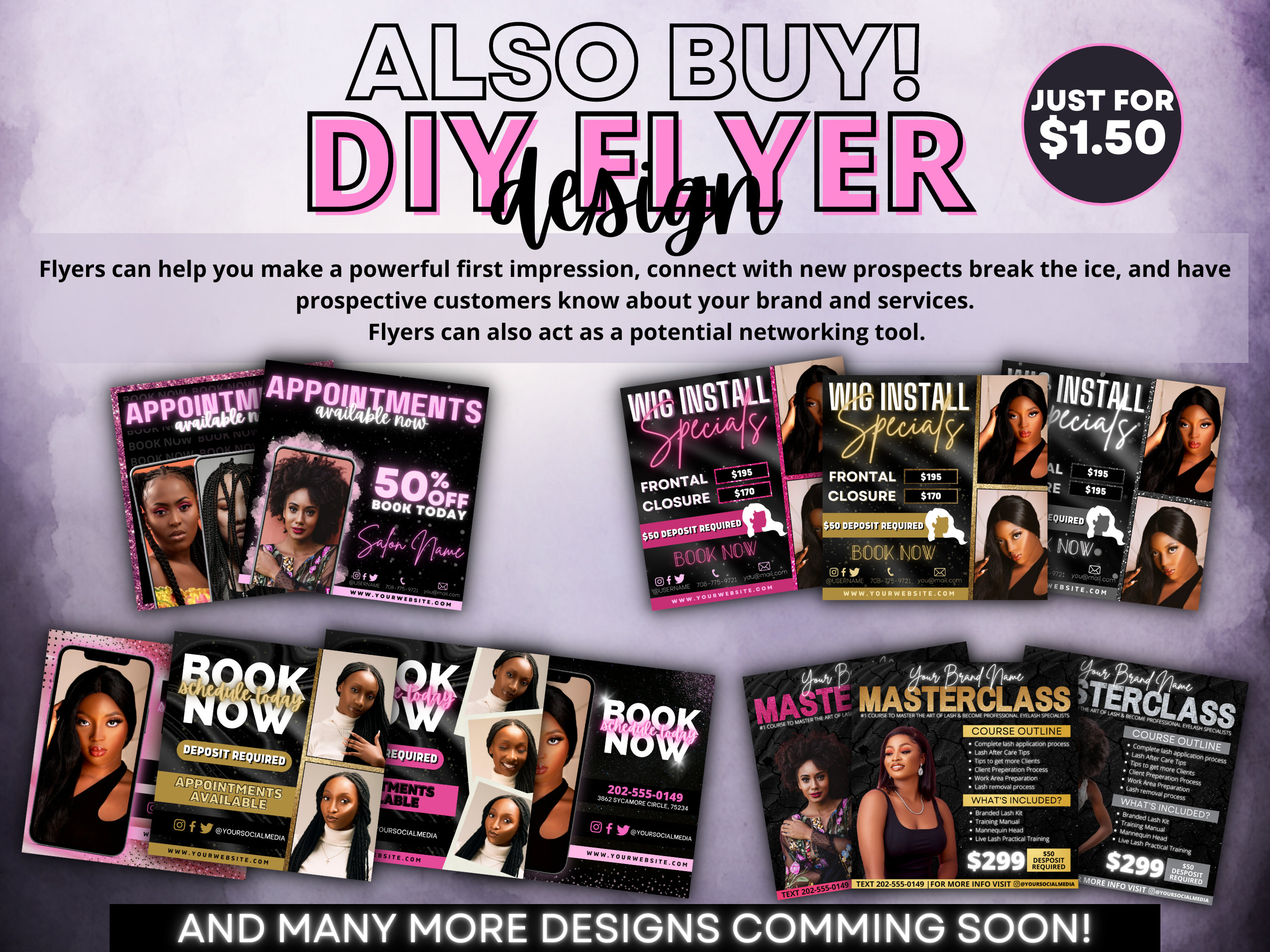 Acuity Scheduling Template DIY Booking Site Template Lash - Etsy