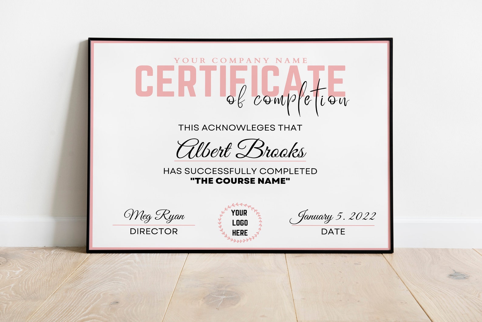 Editable Lash Certificate of Completion Template Printable - Etsy