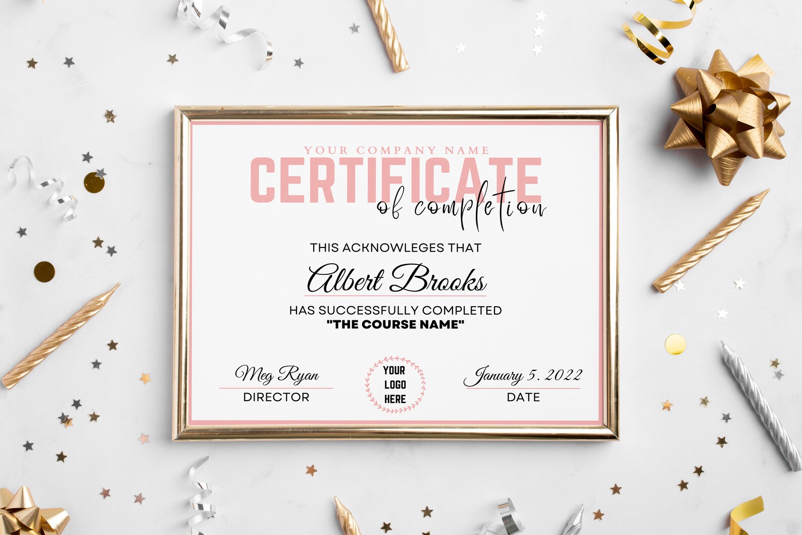 Editable Lash Certificate of Completion Template Printable - Etsy