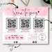 Editable Scan to Pay Card I Canva Template I QR Code Sign I - Etsy