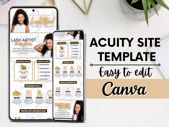 Acuity Scheduling Template Acuity Booking Site DIY Acuity - Etsy