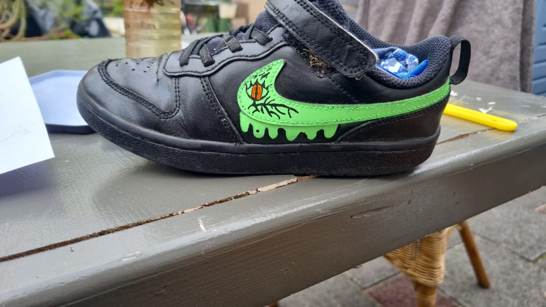 Nike Court Borough Low Slime Monster - Etsy