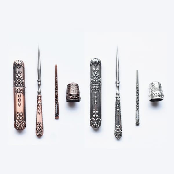 Metal Needle Threader - Etsy