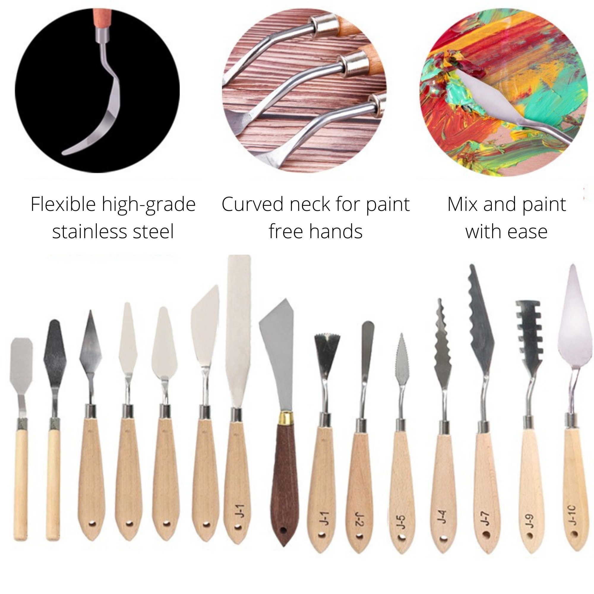 Palette/painting/mixing Knives | Oil Painting, Canvas Painting ...
