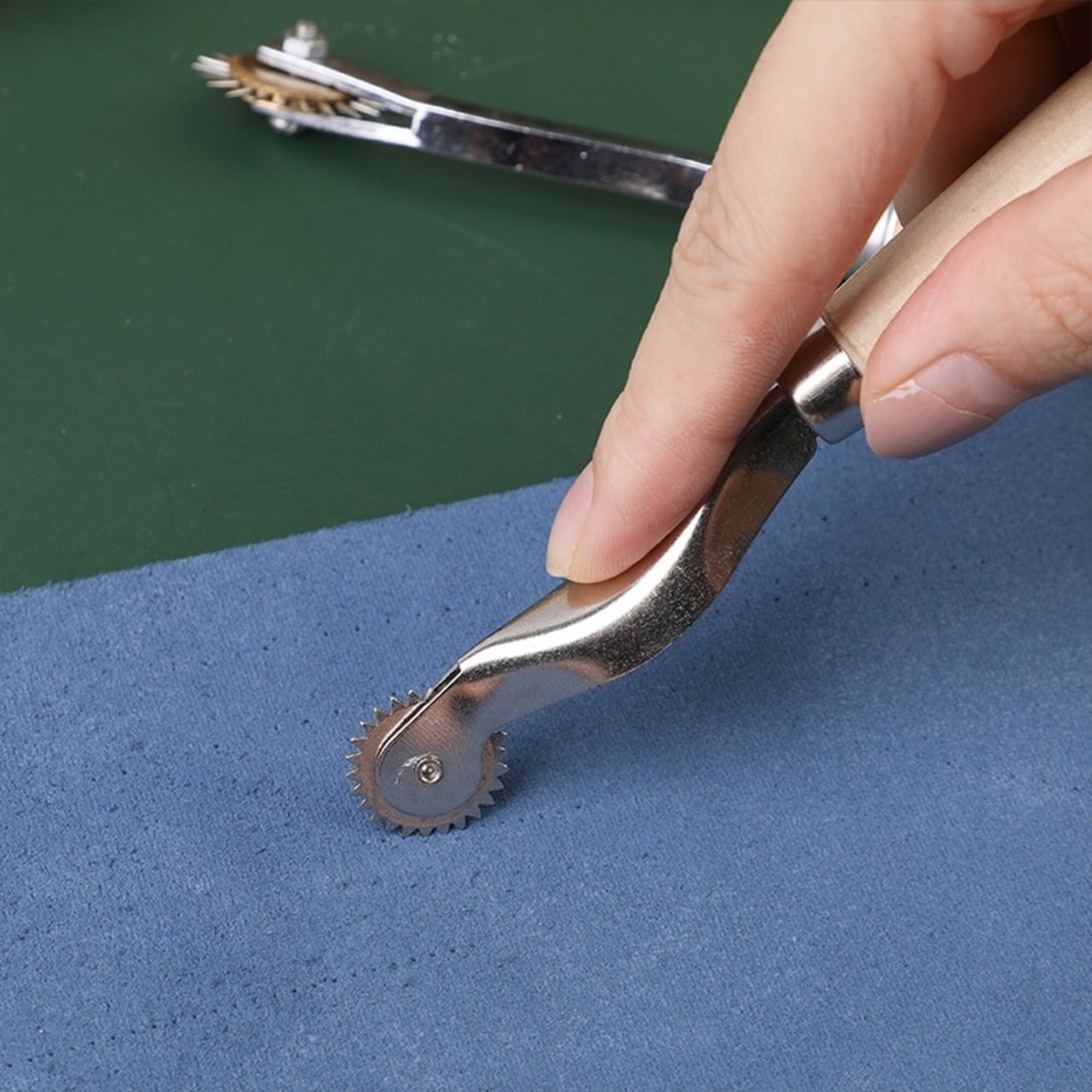 Stitch Spacing/tracing Wheel Marker for Leather Craft, Sewing ...